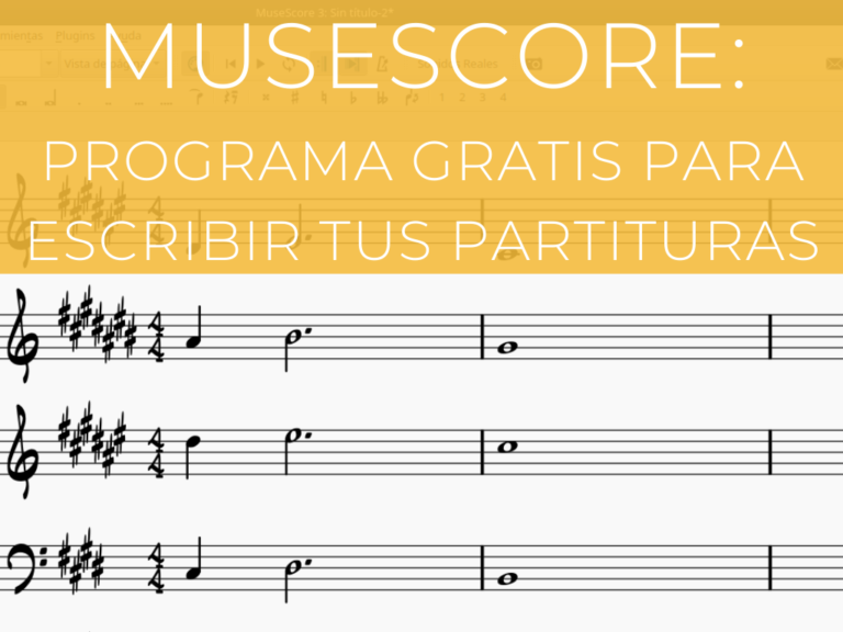 Tutorial de Musescore: programa gratuito para escribir Partituras – Cresciente: Academia Online